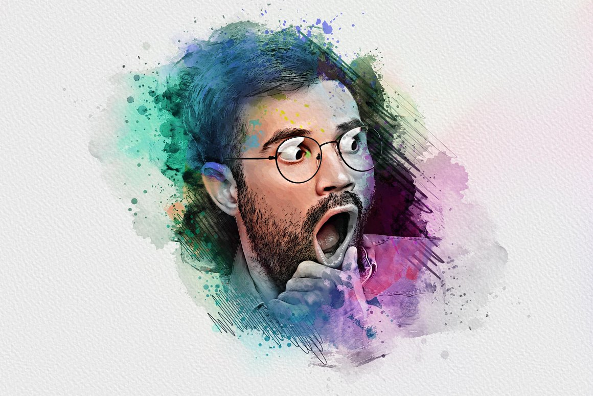 Photoshop Action - Stunning Portrait Effect for Photo