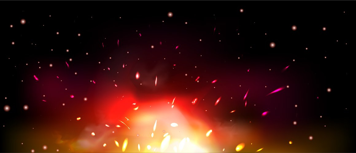 Photoshop Action - Realistic Fire Flames Bundle